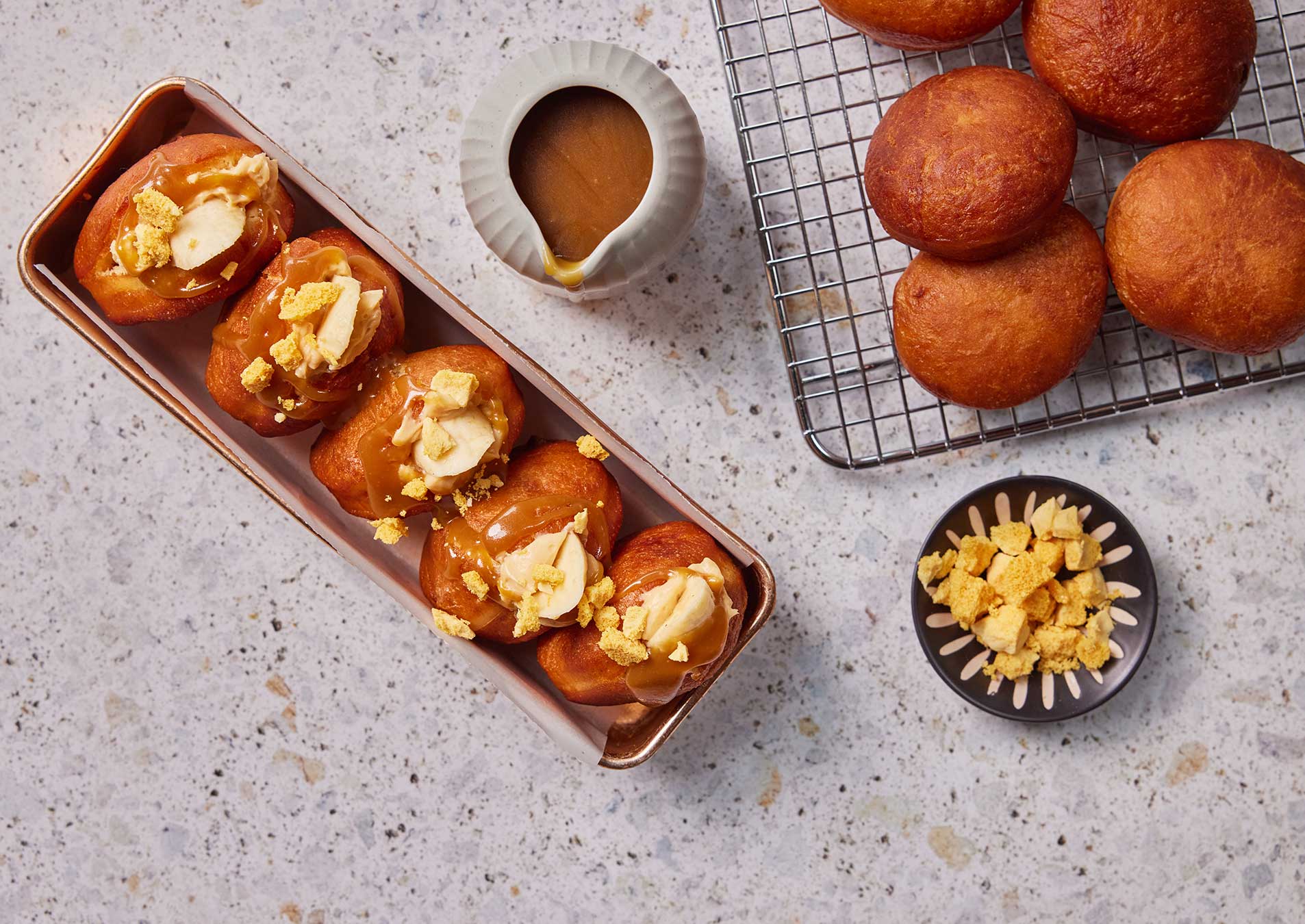Banoffee Salted Caramel Donuts Recipe | Westgold US